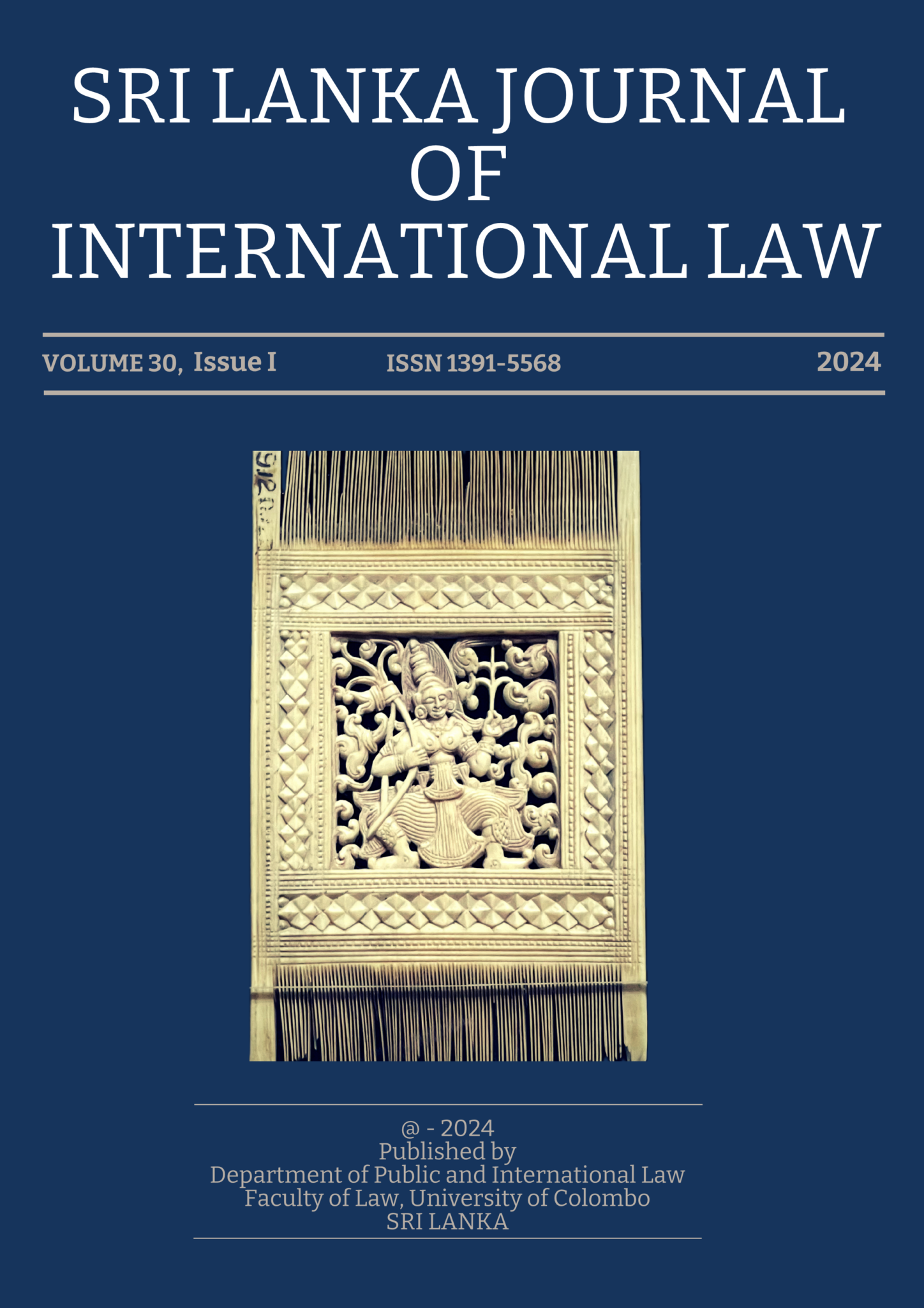 Call for Papers – Sri Lanka Journal of International Law – Volume 31 ...
